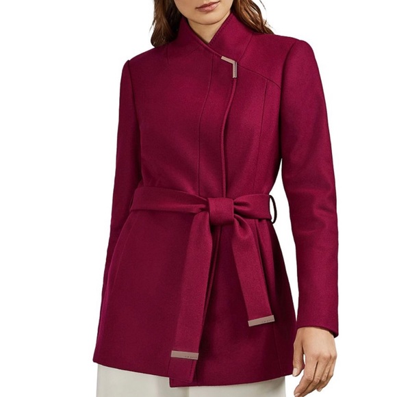 Ted Baker | Jackets & Coats | Ted Baker Wool Cashmere Belted Coat ...